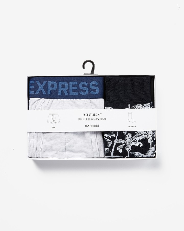 Express Boxer Briefs And Socks Gift Set - ShopStyle