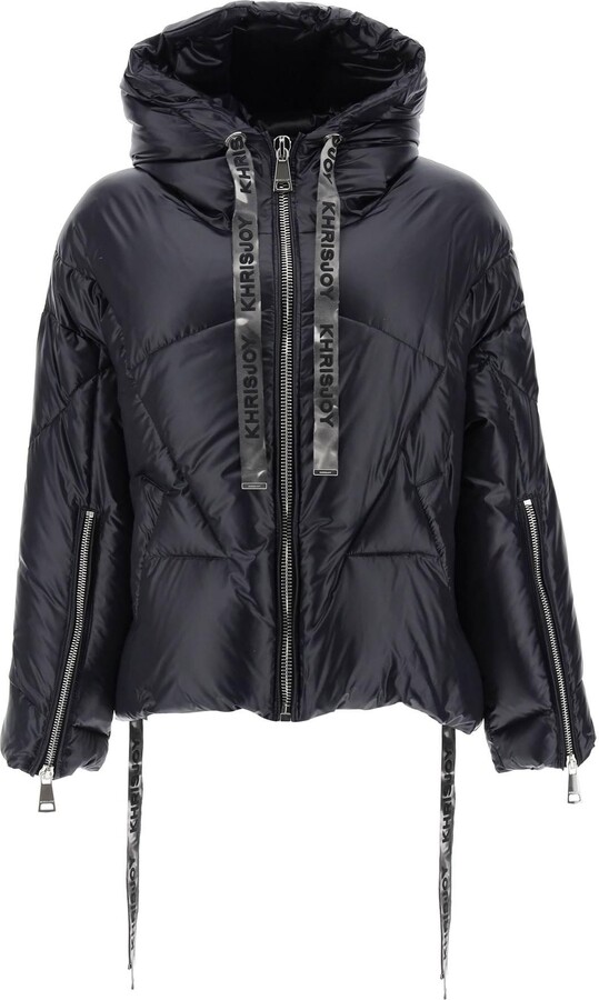 KHRISJOY Khris Iconic shiny puffer jacket - ShopStyle