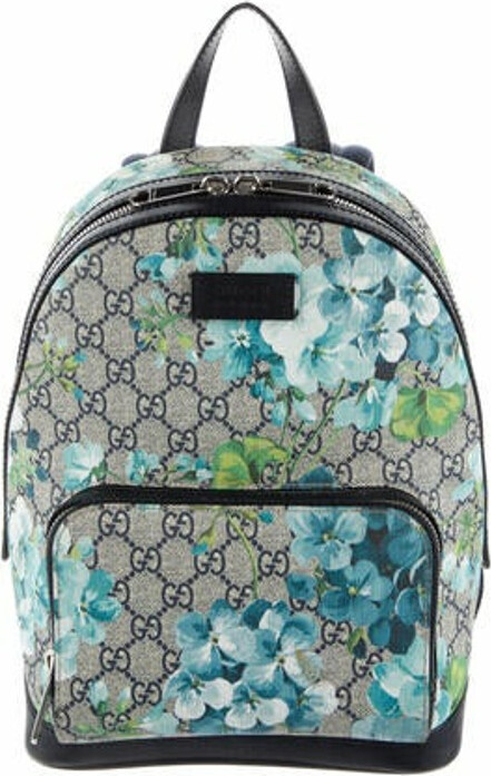 Gucci GG Supreme Blooms Backpack - ShopStyle