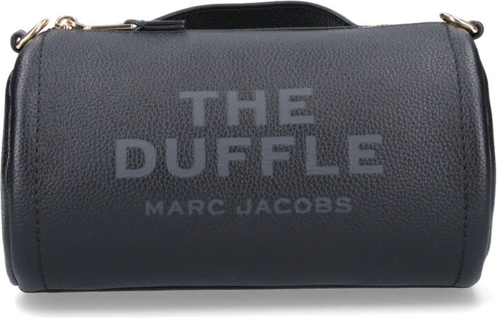 Marc Jacobs Black Leather Duffle Bag - ShopStyle