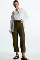COS Tapered-Leg High-Rise Chinos - ShopStyle