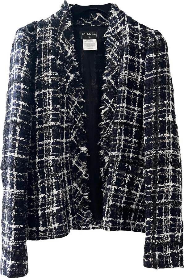 Chanel La Petite Veste Noire tweed jacket - ShopStyle Vests