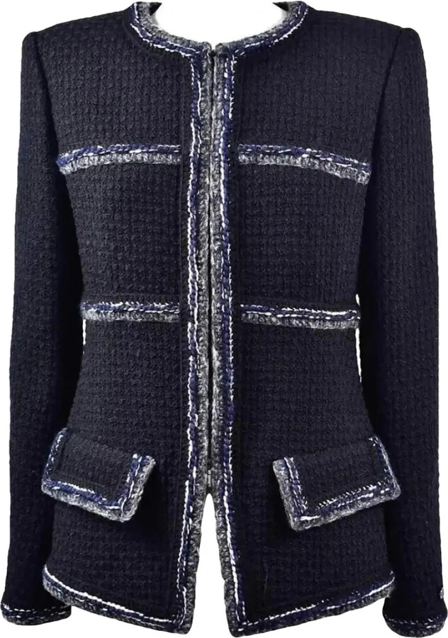 Chanel La Petite Veste Noire tweed jacket - ShopStyle Vests