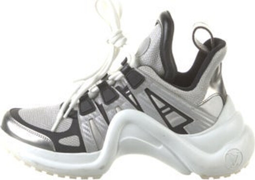 Louis Vuitton Leather Chunky Sneakers - ShopStyle