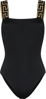 Versace Greca-print swimsuit - ShopStyle