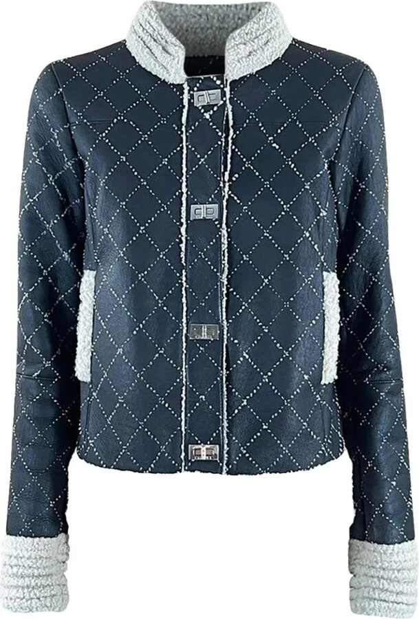 Chanel La Petite Veste Noire leather jacket - ShopStyle Vests