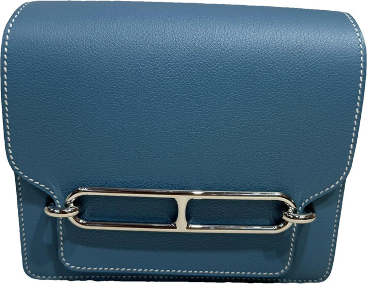 Hermes Roulis leather crossbody bag - ShopStyle