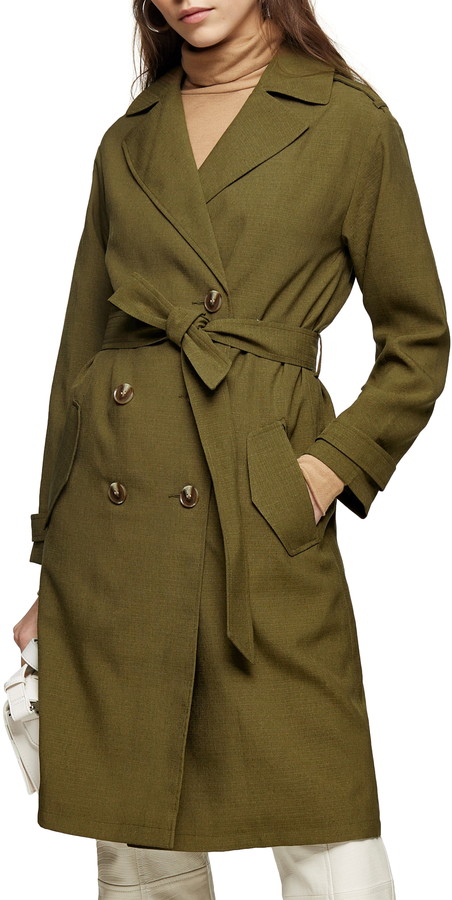 Topshop Sophia Trench Coat - ShopStyle