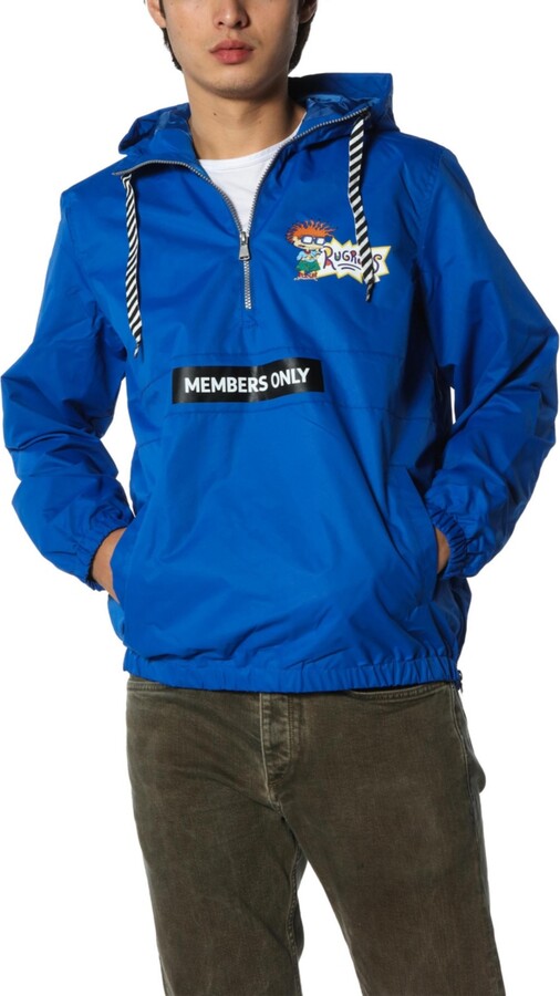 Members Only Men's Nickelodeon Collab Popover Jacket - ShopStyle