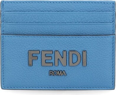 Fendi Signature Logo Lettering Card Holder - ShopStyle Wallets