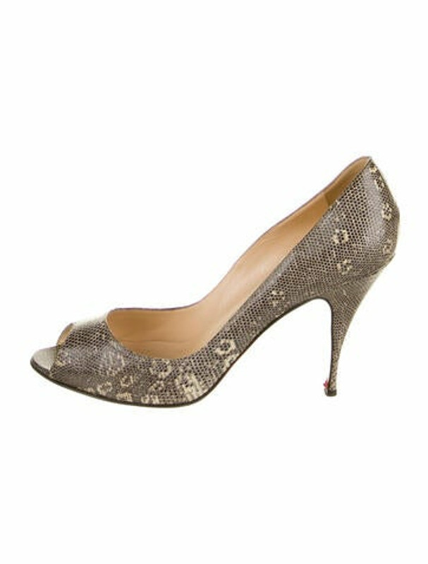 Christian Louboutin Water Snake Pumps - ShopStyle