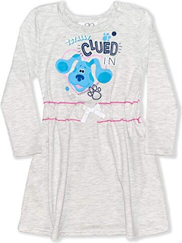 Nickelodeon Girl's Blue's Clues Totally Clued In Long Sleeve Knee ...
