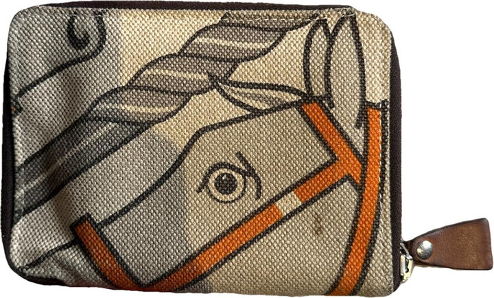 Hermes Cloth wallet - ShopStyle