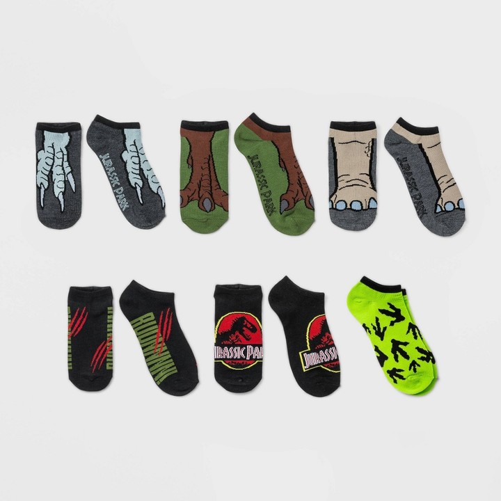 Jurassic World Boys' Jurassic Word 6pk Jurassic Art Socks - / - ShopStyle