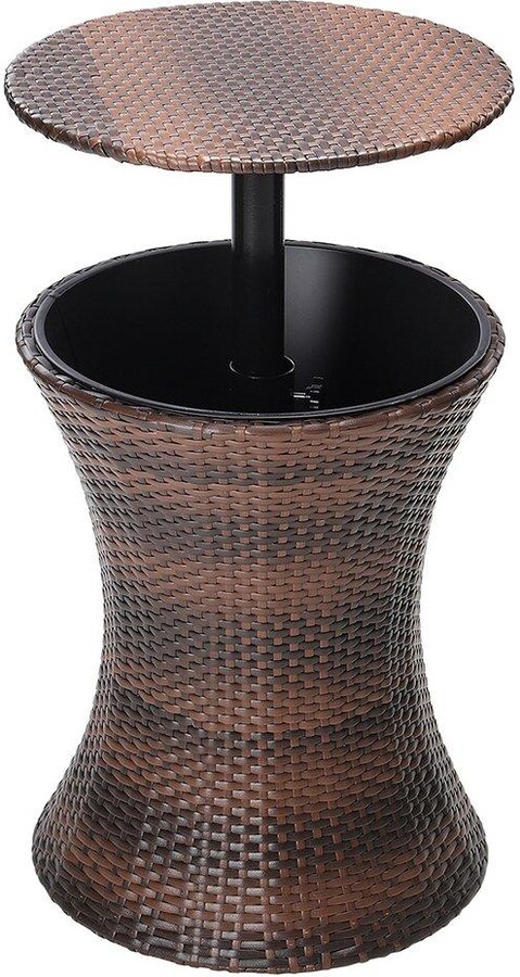 Living and Home Adjustable Outdoor Bar Ice Cooler Table Bucket - ShopStyle