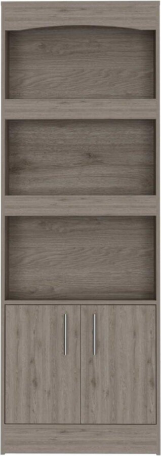 Simplie Fun Shell Beach 1-Drawer 3-Shelf Bookcase Wengue - Light/pastel ...