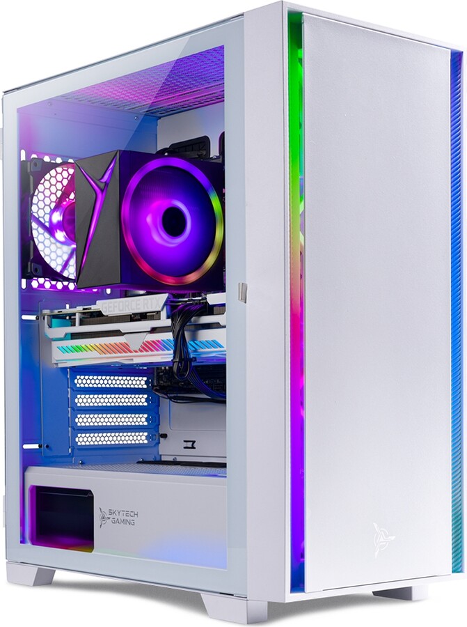 Skytech Gaming Skytech Shiva Gaming Pc Desktop, Ryzen 5 5600X, Rtx 4060 ...