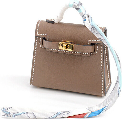 Hermes Micro Kelly Bag Charm - ShopStyle