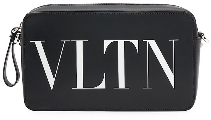 Valentino Garavani VLTN Leather Crossbody Bag - ShopStyle