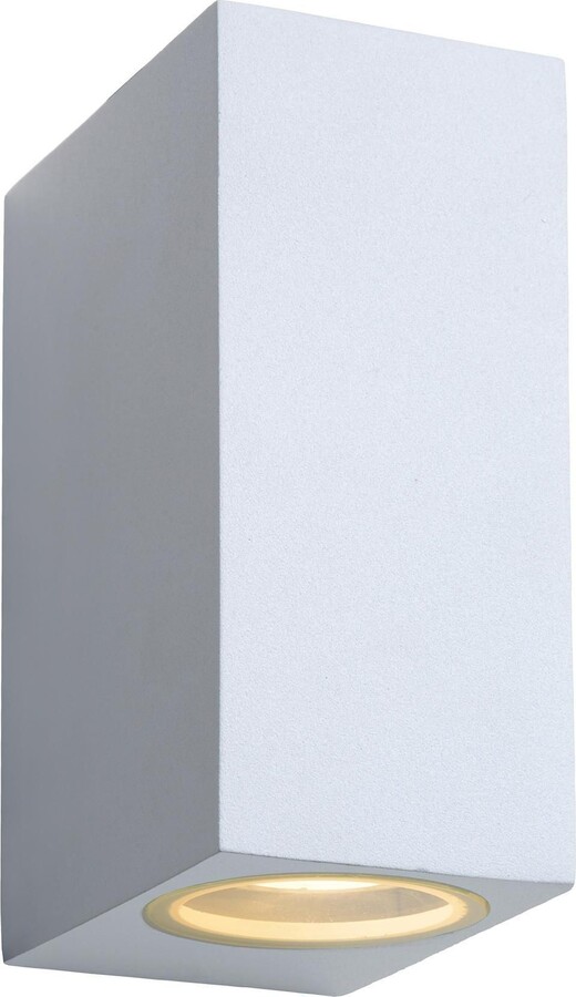 Lucide 'ZORA' Dimmable Stylish Outdoor Rectangle Up Down Wall Spotlight ...