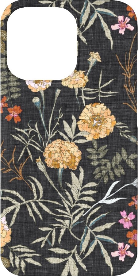 Shutterfly Custom iPhone 13 Mini Cases: Marigold Love - Dark, Silicone ...