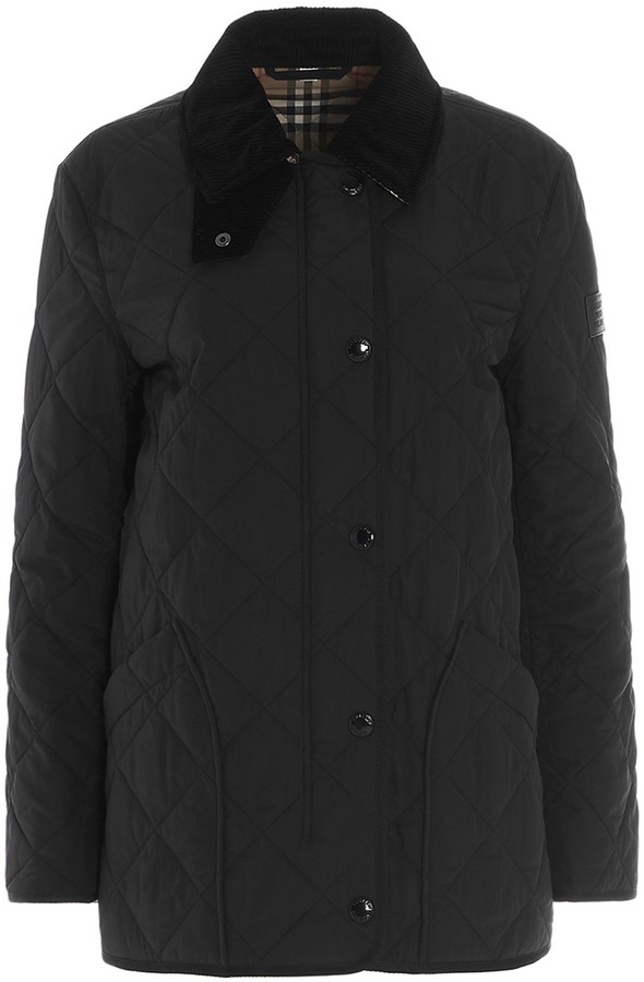 Burberry Diamond Quilted Barn Jacket - ShopStyle