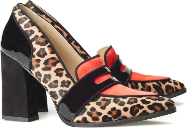 Rosamund Muir Annabel - Beatrice Leopard - ShopStyle Flats
