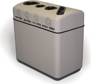 Allied Molded Products Palmetto 4 Stream 44 Gallon Multi Compartments ...