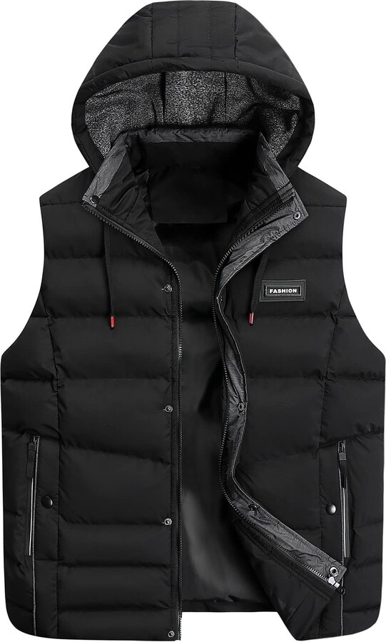 Generic Jacket Vest For Men Running Vest For Men Work Vests Outerwear ...