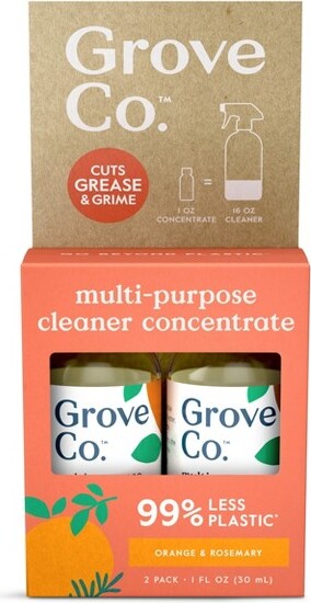 Grove Co. Orange & Rosemary Multi-Purpose Cleaner Concentrate - 2 fl oz ...