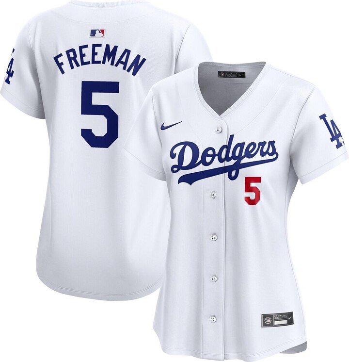 Nike Women's Freddie Freeman White Los Angeles Dodgers Home Limited ...