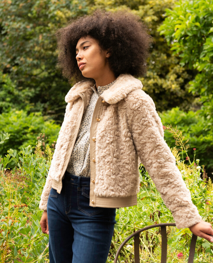 Suncoo Elijah Beige Jacket - ShopStyle