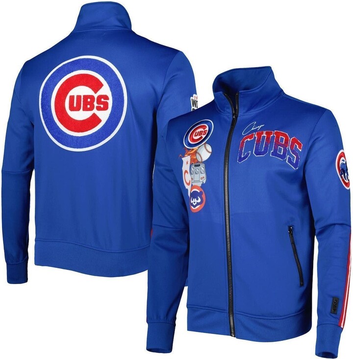 Men's Pro Standard Royal Chicago Cubs Hometown Full-Zip Track Jacket ...
