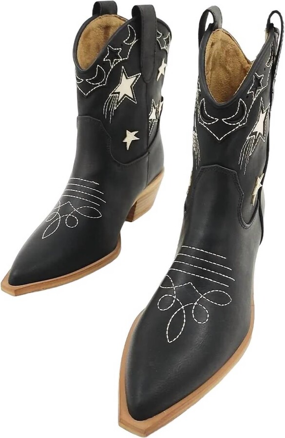 Shu Shop Women's Valencia Star Boots In Black - ShopStyle