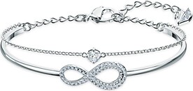 Swarovski Infinity Bangle Bracelet - ShopStyle