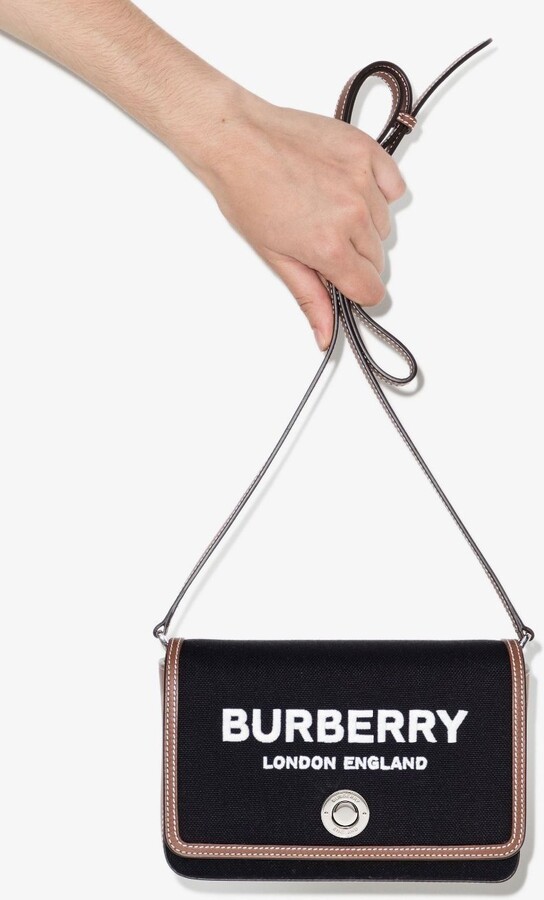 Burberry Black Logo Cross Body Bag - ShopStyle