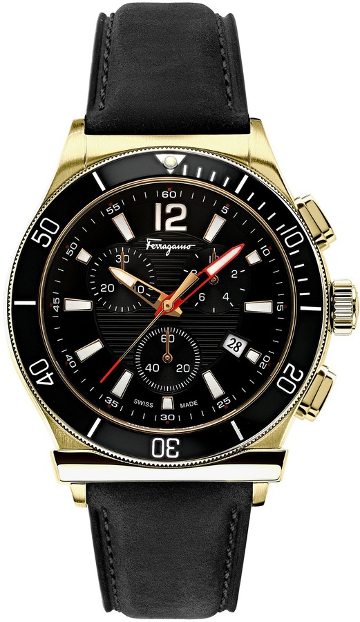 Ferragamo 1898 Sport Chronograph Watch - ShopStyle