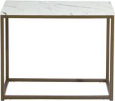Latitude Run Modern Design Open Rectangular Wood Side End Accent Table ...