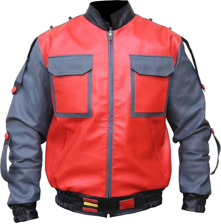 The Jasperz Back to The Future Part 2 Marty McFly Synthetic Leather ...