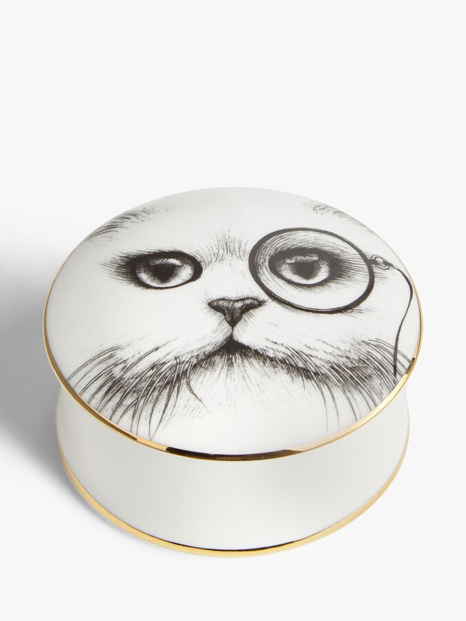 Rory Dobner Cat Monocle Trinket Box, Medium - ShopStyle