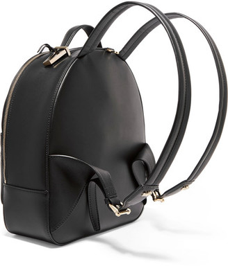Versace Palazzo Medium Leather Backpack - Black - ShopStyle