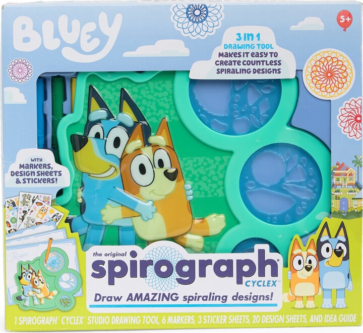 PlayMonster Bluey Spirograph Cyclex Drawing Set - ShopStyle Games & Puzzles
