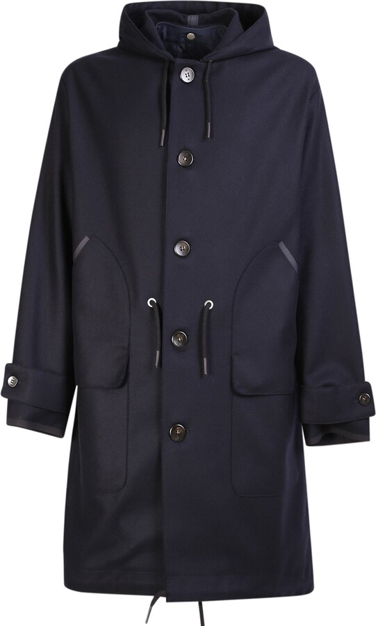 Pt Torino Hooded Coat By Pt Torino. Indispensable Garment For The ...