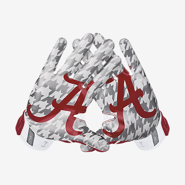 Nike Vapor Jet 3.0 On-Field (Alabama) Men's Football Gloves - ShopStyle