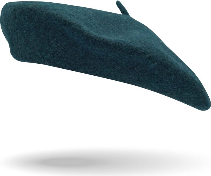 Colours & Beauty Basque Woman Solid Color TU 100% Wool | Hat Woman ...