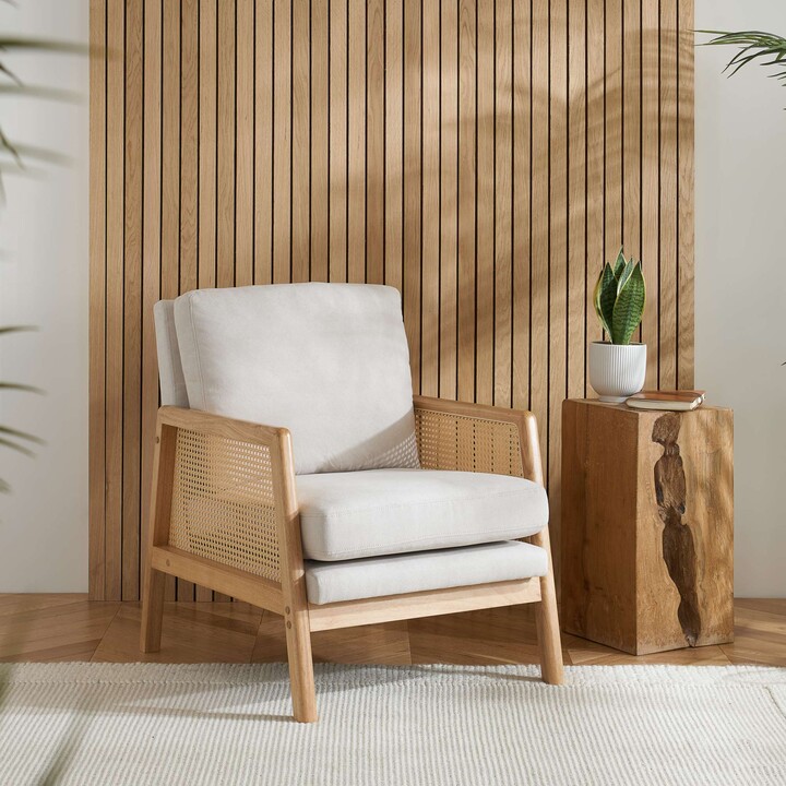 Dunelm Ida Rattan Occasional Armchair Natural - ShopStyle Chaise & Lounges