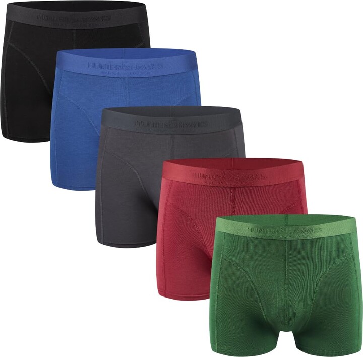 HUNTER&HAWKS URBAN TAILORED Hunter&Hawks Men's 5 pack Viscose Bamboo ...