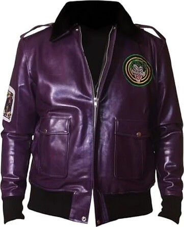 BOCCIE Joker Goon Bomber jacket Top fashion B 215 Genuine Leather ...