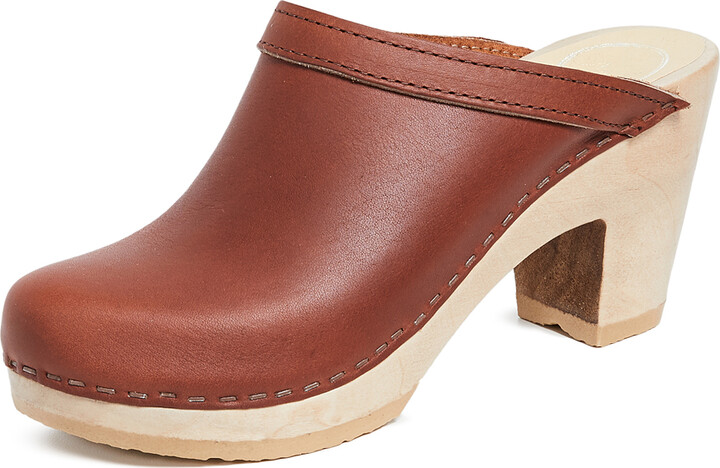 NO.6 STORE Old School High Heel Clogs - ShopStyle