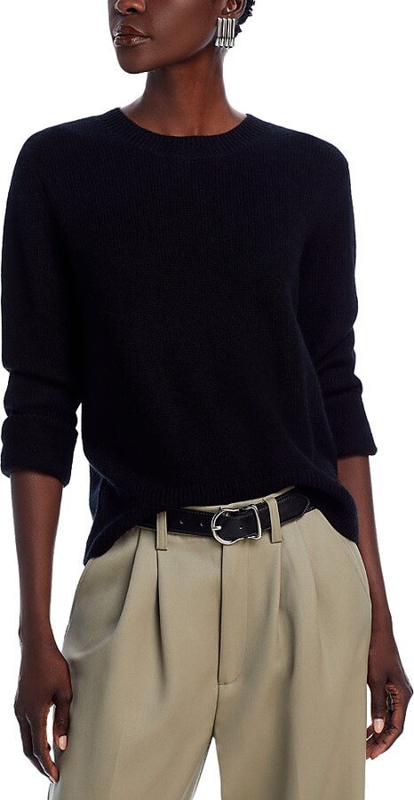 C by Bloomingdale's Cashmere Boxy Crewneck Sweater - Exclusive - ShopStyle